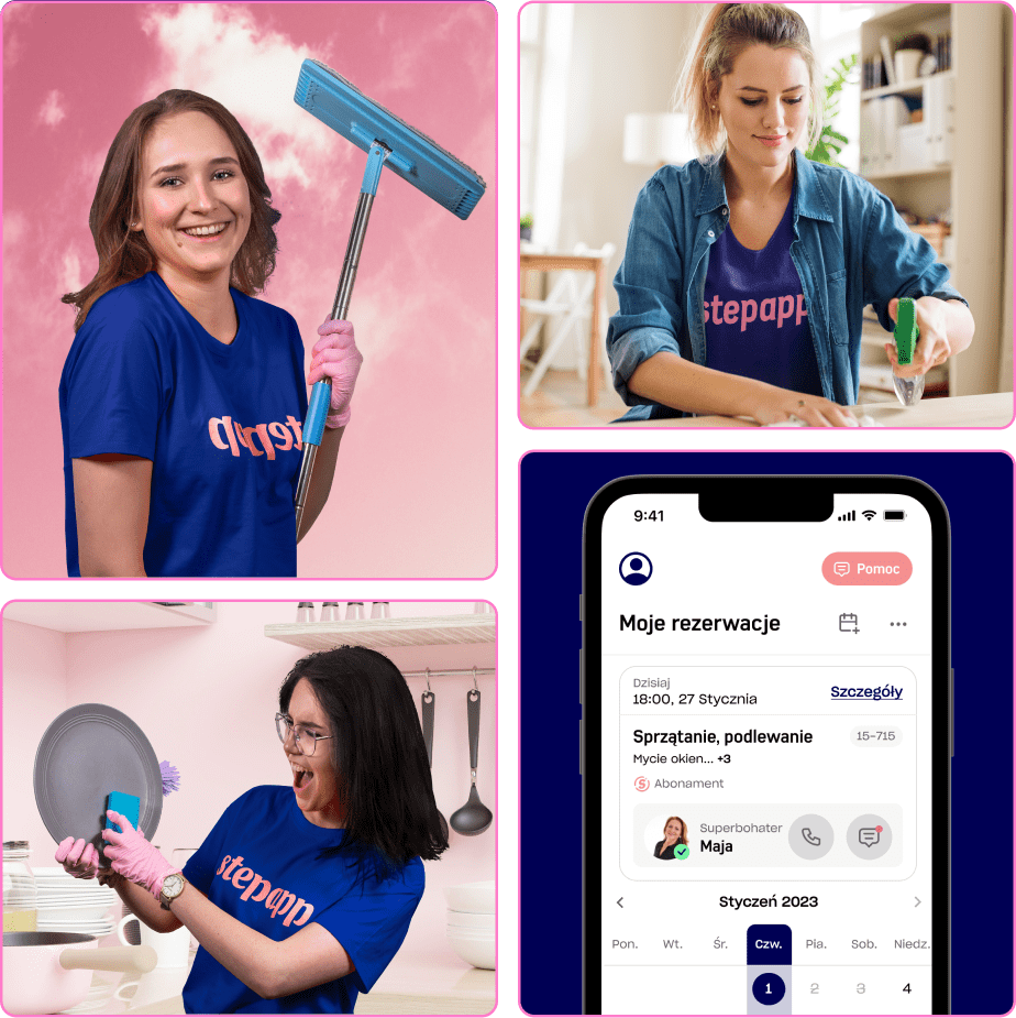 Firma sprzątająca Warszawa | Stepapp